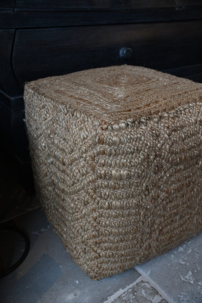 Juten Poef Naturel CaltabellottaJuten Poef Naturel